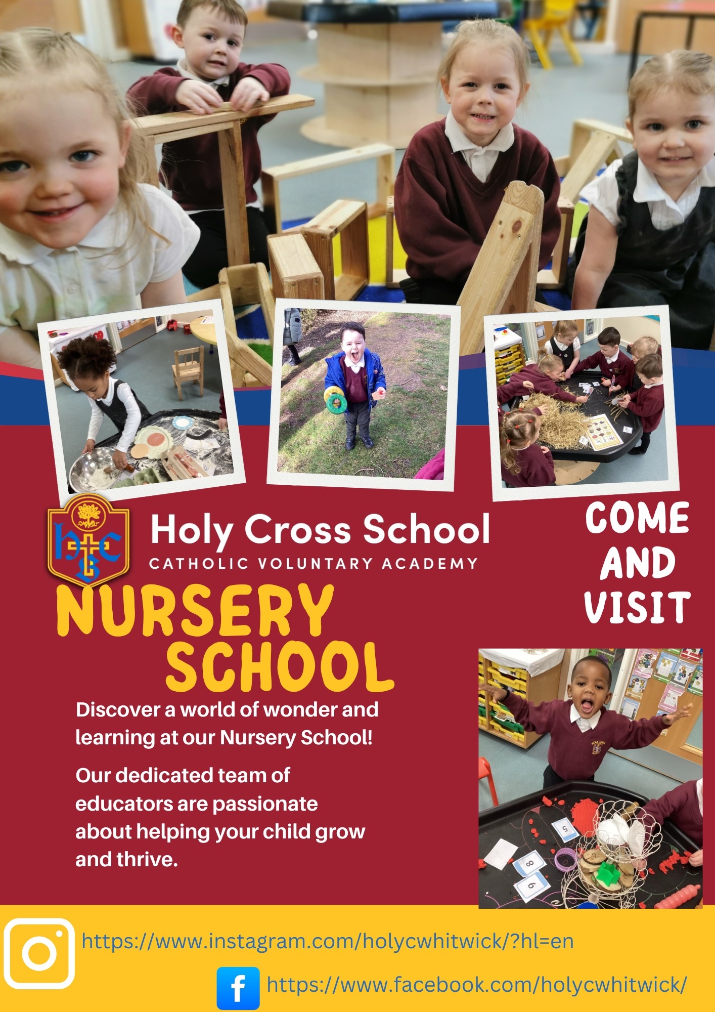 Nursery - Holy Cross School - Whitwick